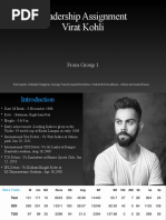 Virat Kohli Presentation | PDF