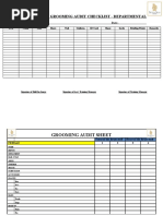 Grooming Checklist | PDF