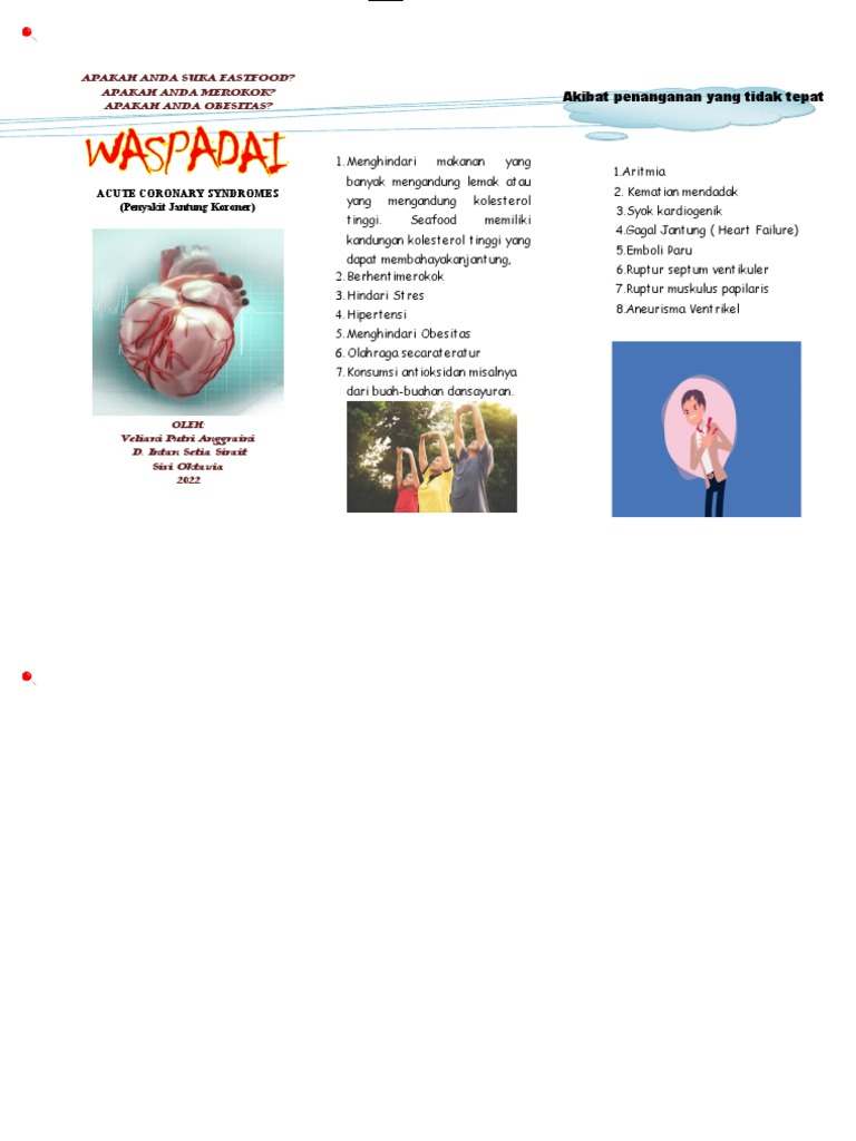 Pencegahan Acute Coronary Syndrome | PDF