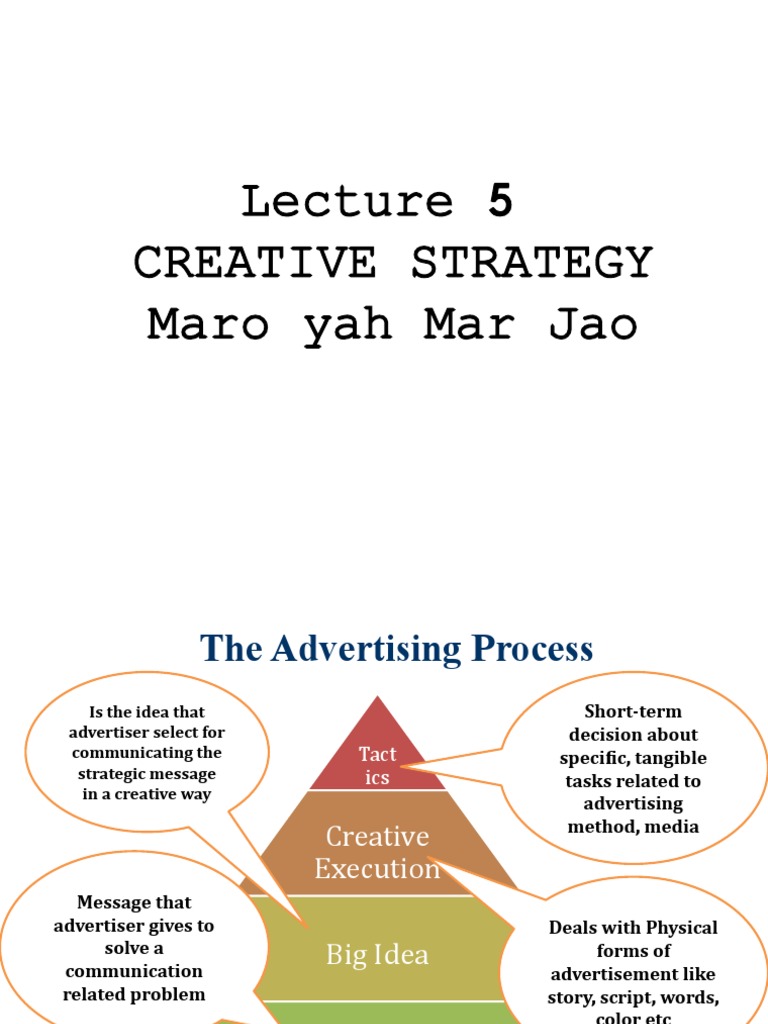 Strategy Big Idea | PDF | Advertising | Brand
