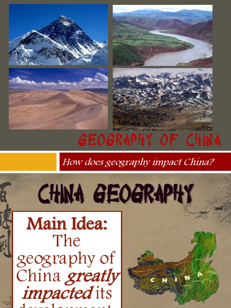 Geography of China Notes | PDF | China | World Politics