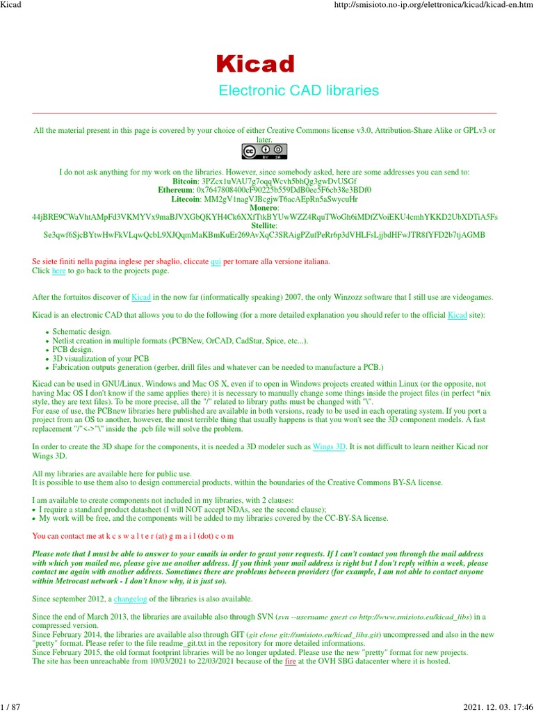 Kicad | PDF | Relay | Amplifier