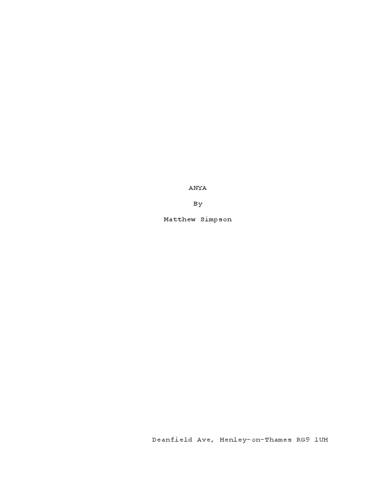 Anya Script 24-3-22 | PDF