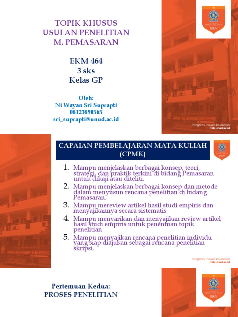 2.tkup Pemasaran Proses Penelitian Nws Suprapti Compressed | PDF