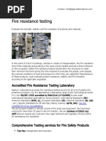 Astm E814 | PDF | Building Engineering | Architectural Design