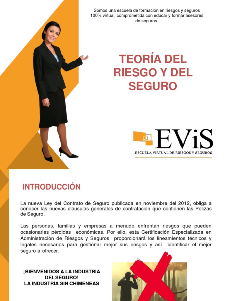 MODI-Sem1-Teoría Del Riesgo | PDF | Seguro | Riesgo