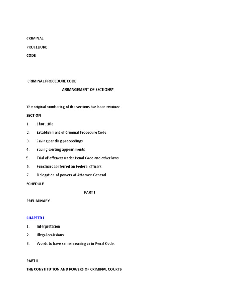 Criminal Procedure Code | PDF | Magistrate | Arrest