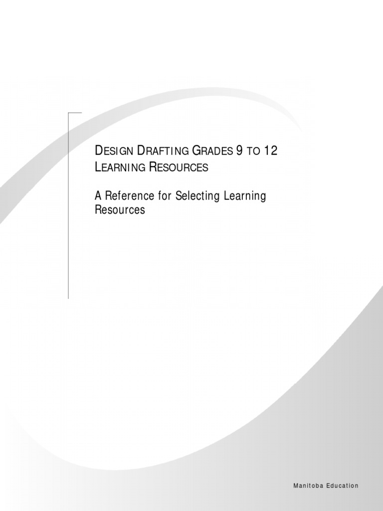 Drafting 9-12 Bib | PDF | Curriculum | Teachers