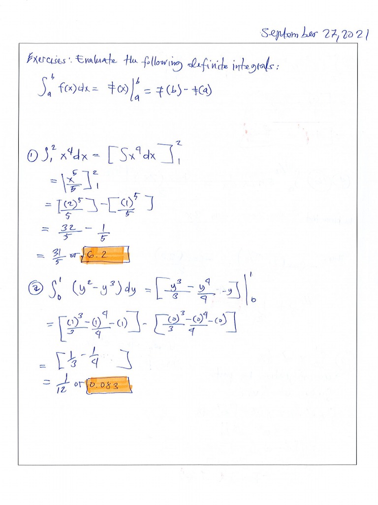 Definite Integrals and Wallis Formula | PDF Definite Integrals and Wallis Formula | PDF