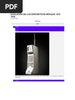 La Evolución de Los Teléfonos Celulares (2001-2010) | PDF | Smartphone ...