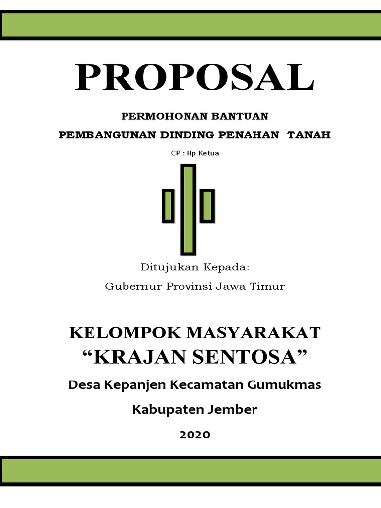 Proposal Jalan Paving | PDF