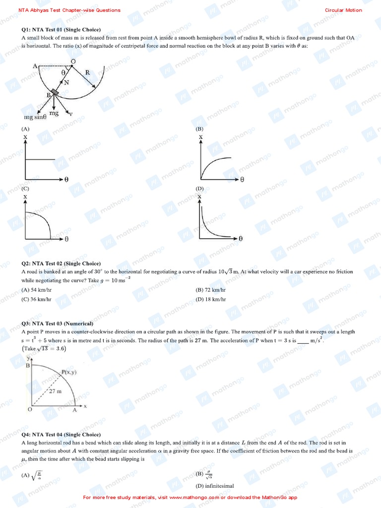 Circular Motion Ncert Pdf : NCERT Solutions for Class 9 Science Chapter ...