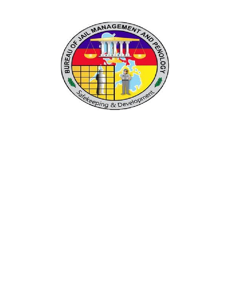 BJMP Logo Print Black and White | PDF