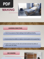 Prepare Bed For Occupancy | PDF | Bedding | Bed