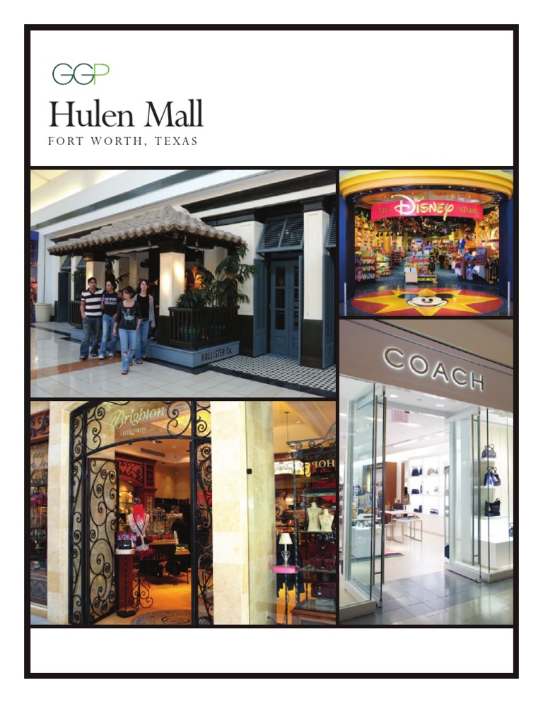 Hulen Mall Mallfact | PDF | Shopping Mall | Dallas