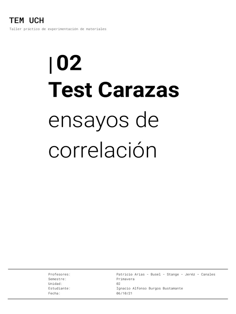 Test Carazas | PDF | Agua | Tierra