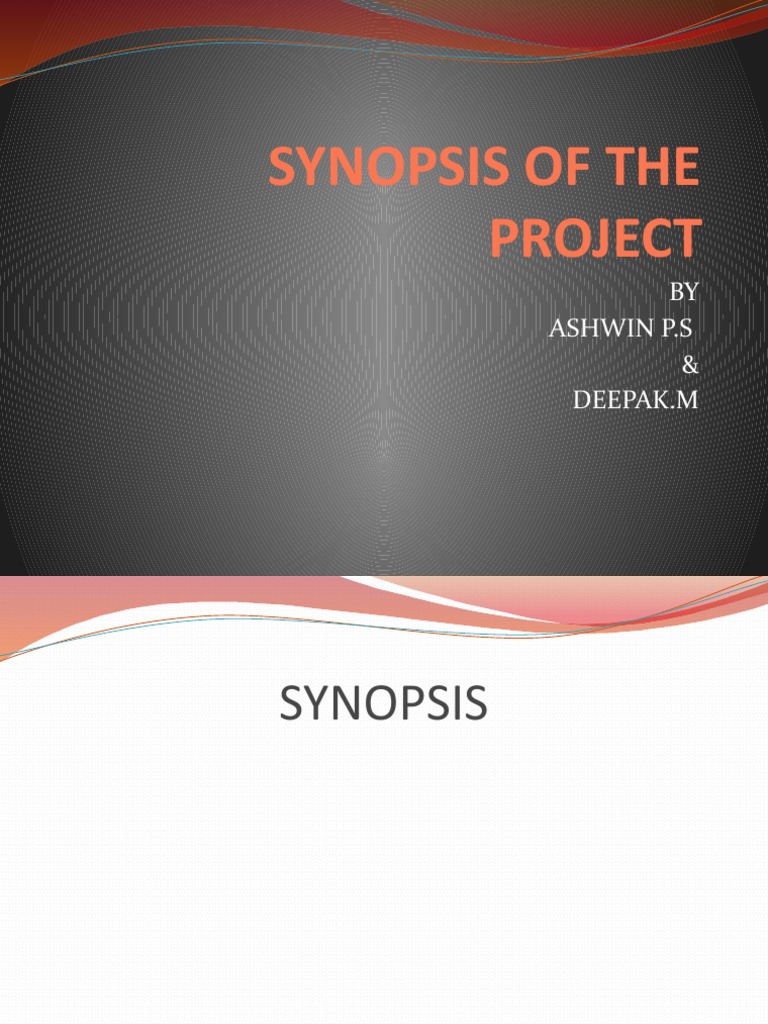 Synopsis of The Project | PDF | Survey Methodology | Radiation