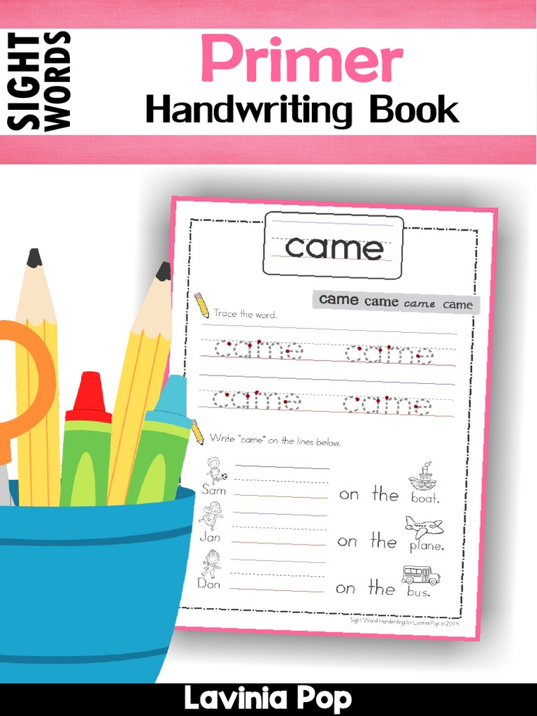 Handwriting Book: Primer | PDF | Books | Copyright