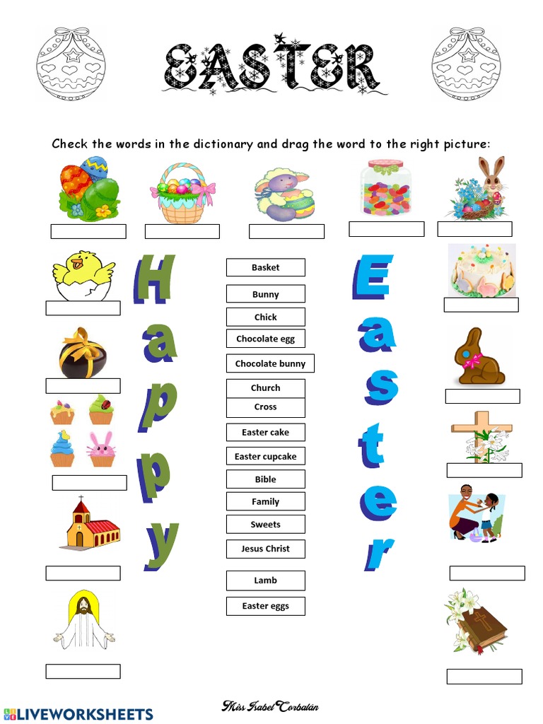 Easter Vocabulary For Kids | PDF
