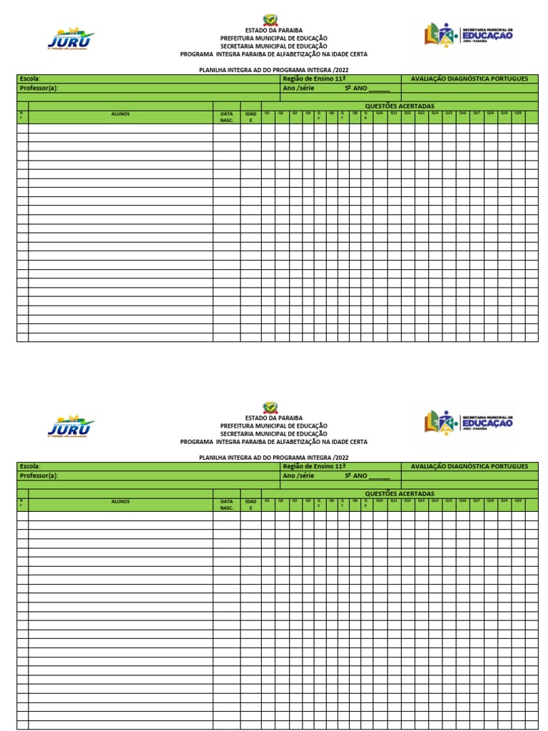 Xerox Planilhas 2025 | PDF