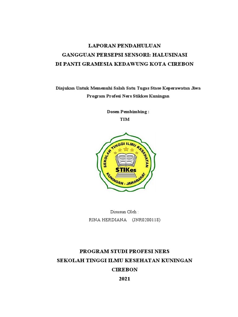 LP - Halusinasi - RINA HERDIANA | PDF