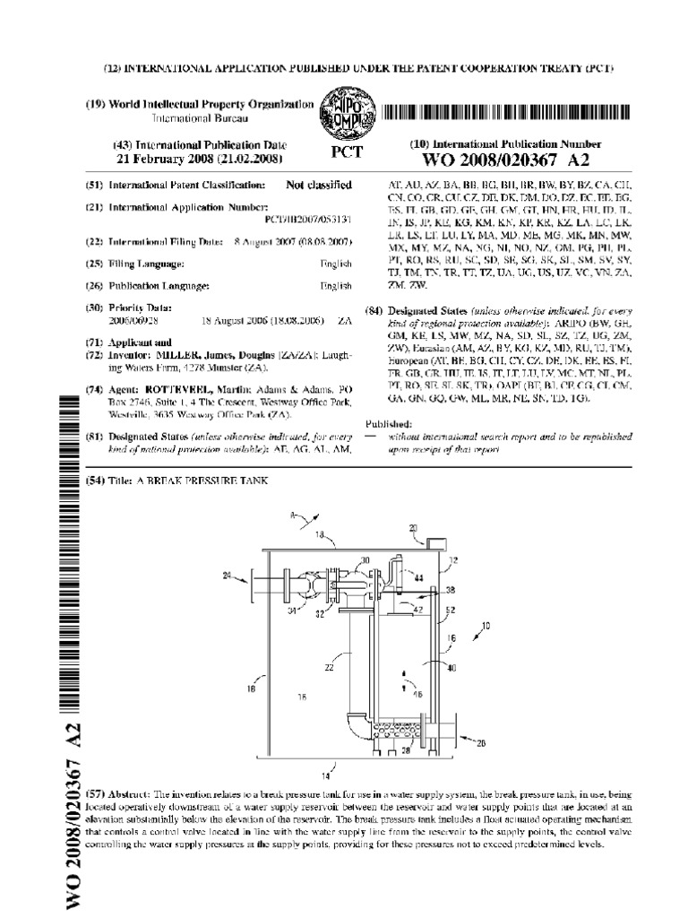 Break Pressure Tank Design and Function | PDF | Valve | Cylinder (Engine)