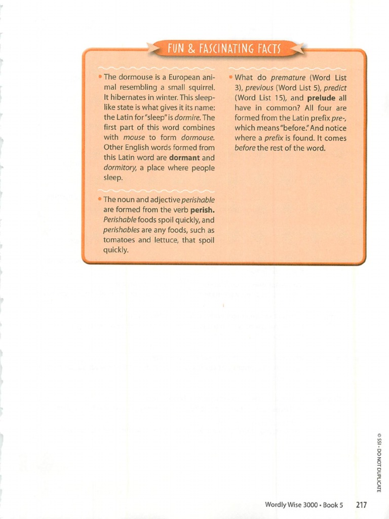 Wordly Wise Book5 Lesson-20 | PDF