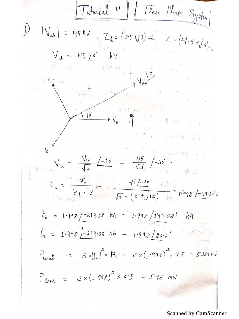 Tutorial-3 Complete Solution | PDF
