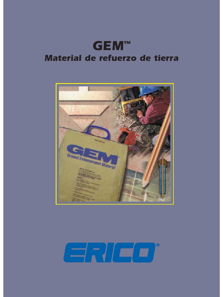 Puesta A Tierra - GEM25A | PDF | Tierra | Resistividad Eléctrica y ...