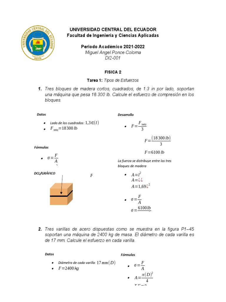 Esfuerzos, Ejercicios de Mott 5ta Edición | PDF | Rieles | Ingeniero civil