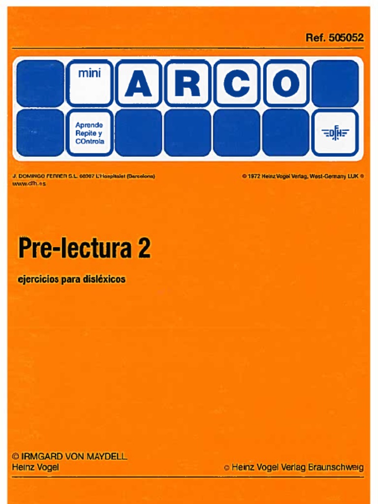 MINI ARCO Pre-Lectura 2 | PDF