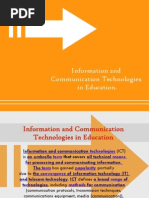 ICT Based Teaching Learning | PDF | Educational Technology | Teachers