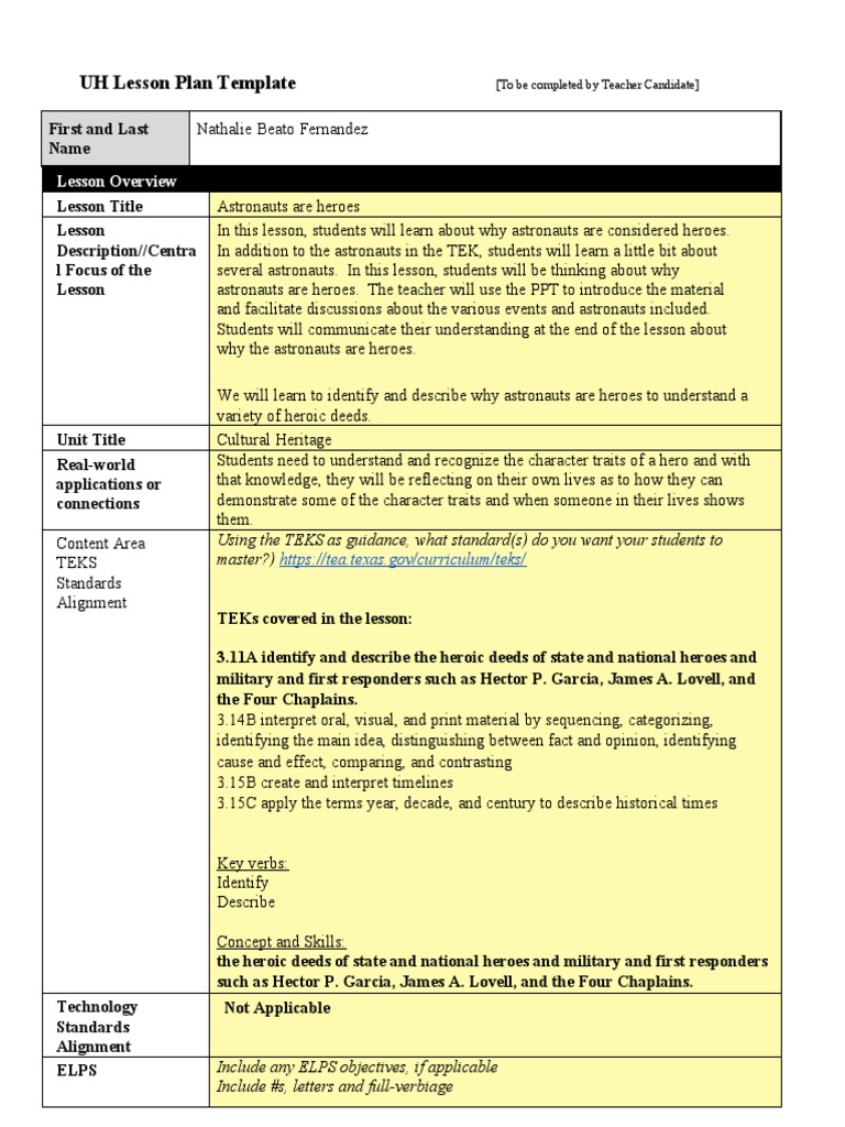 Social Studies Lesson, 3rd Grade | PDF | Educational Assessment ...