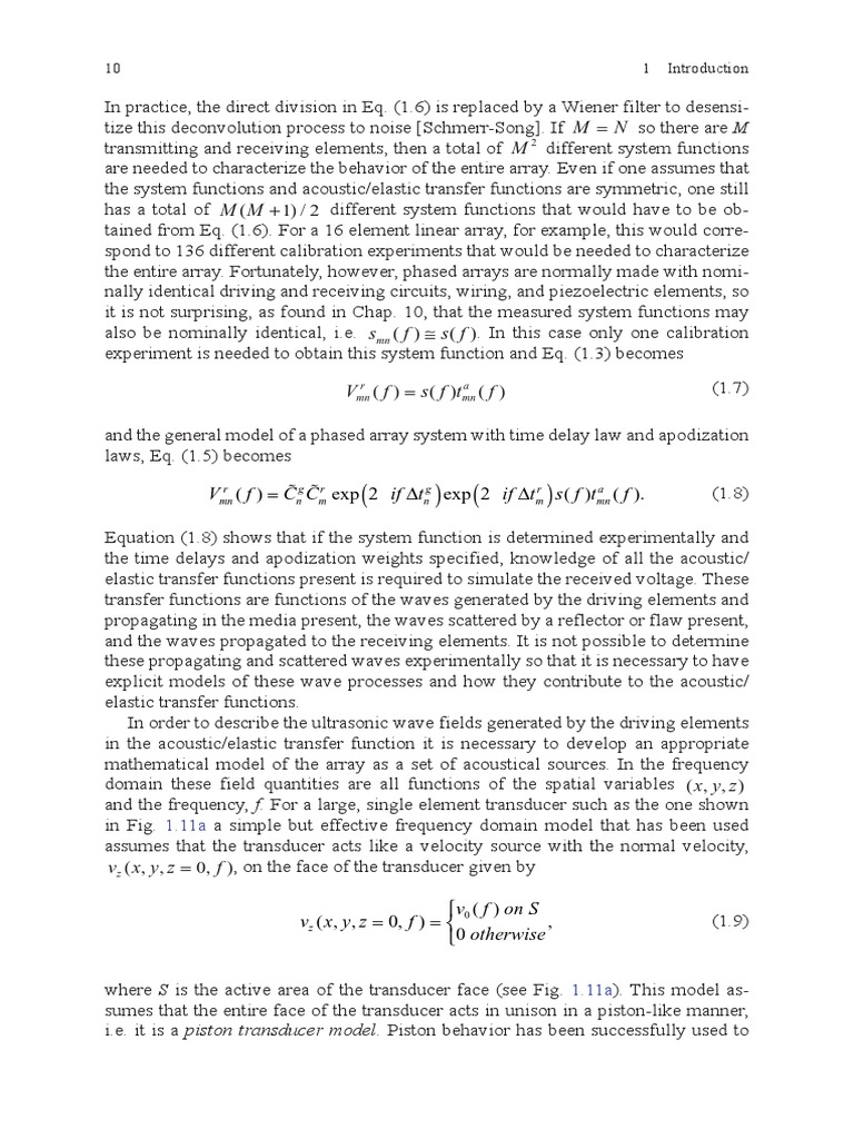 Fundamentals of PAUT - 22-24 | PDF | Waves | Matrix (Mathematics)