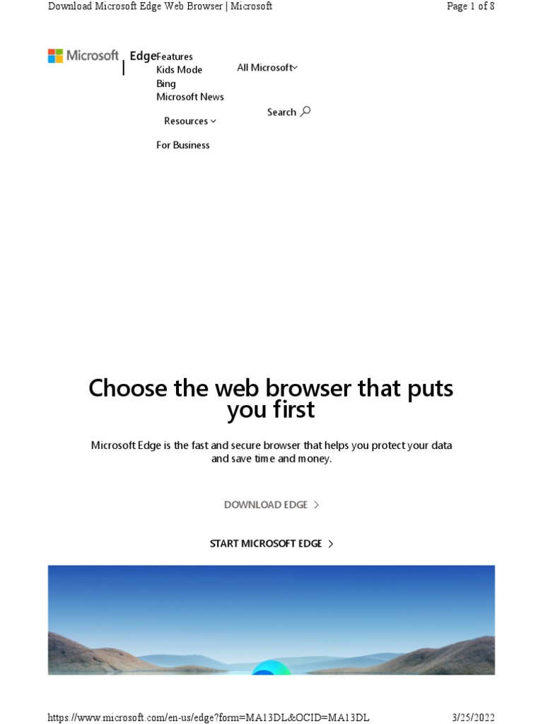 Microsoft Edge Web Browser Microsoft | PDF | World Wide Web | Internet ...