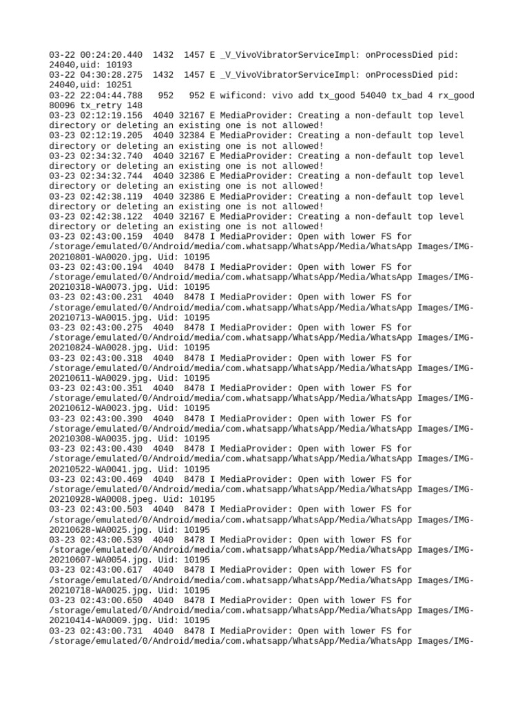 Log | PDF | Computing | Software Development