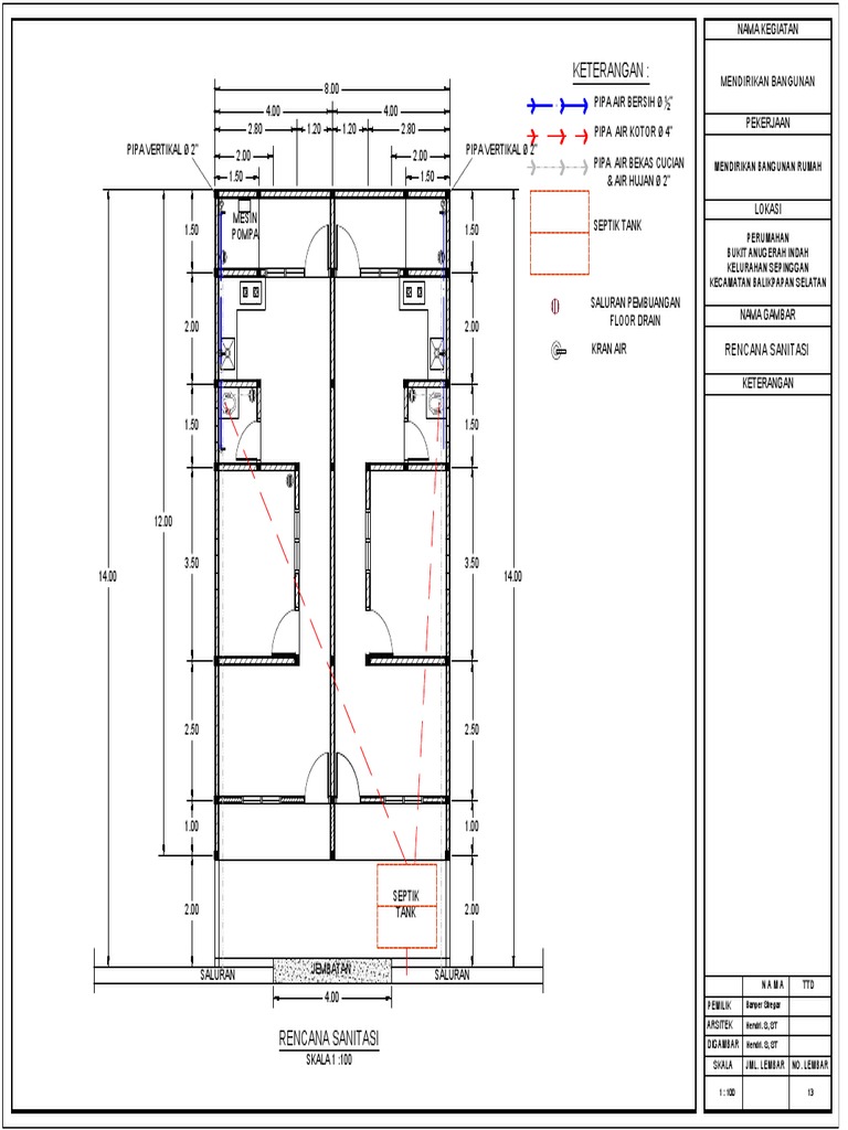 14.rencana Sanitasi | PDF