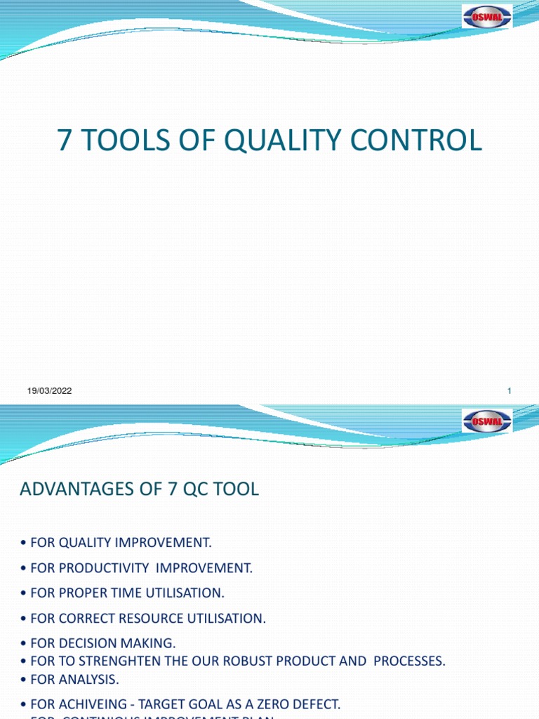 7 QC Tools - Training | PDF | Mean