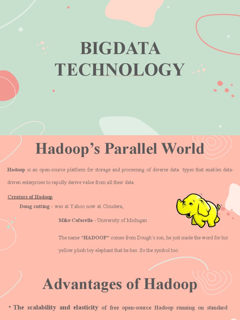 Module 1 Part 7 Bigdata Technology | PDF | Apache Hadoop | Map Reduce