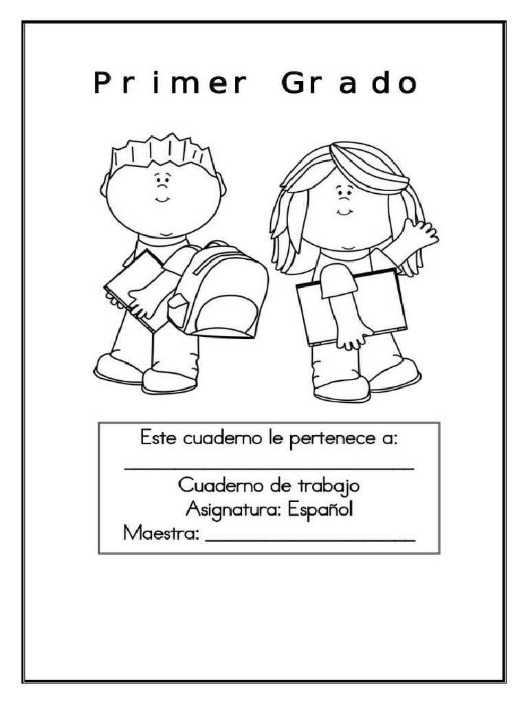 Cuaderno Primer Grado | PDF