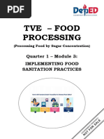 SHS Grade 11 - TVL Food Processing | PDF | Curing (Food Preservation ...