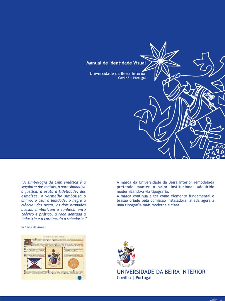 Manual de Identidade Visual - UBI | PDF | Tipografia | Cor