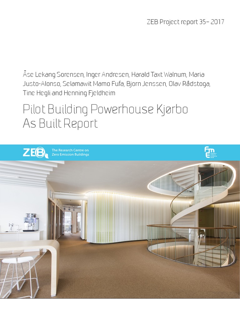 PH Kjoerbo As Built Zeb Project Report No35 | PDF | Efficient Energy ...