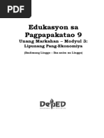 EsP9 - Q1 Module 2 | PDF