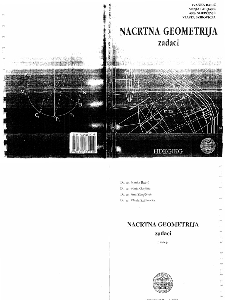 Nacrtna Geometrija Zadaci | PDF