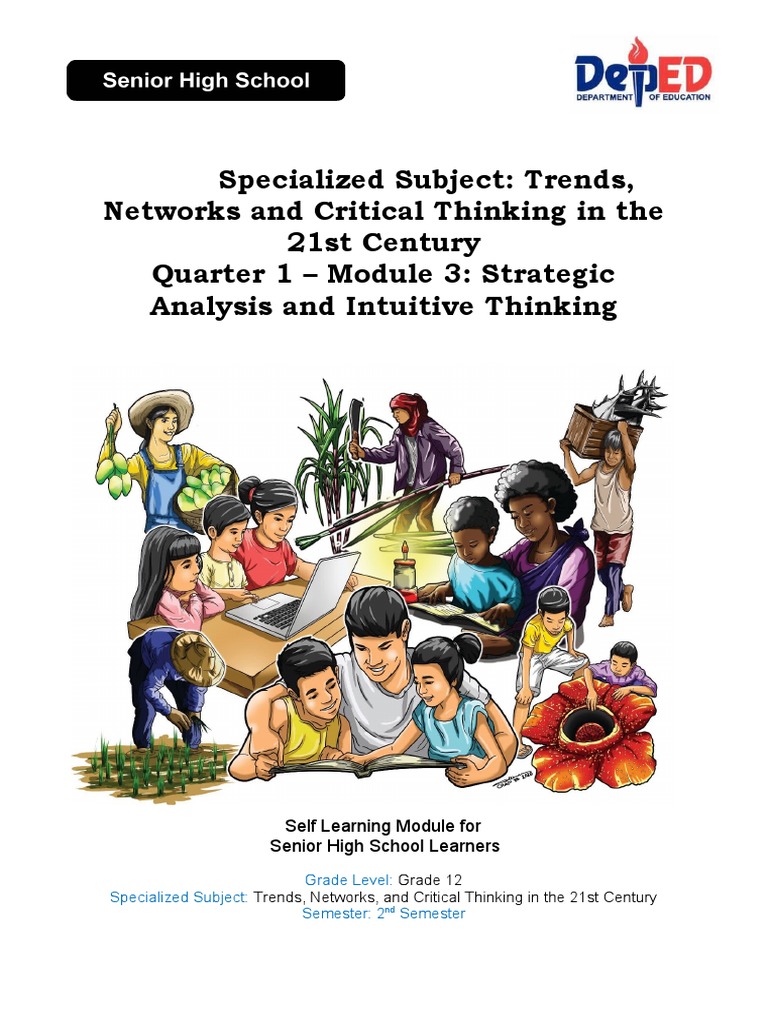 Specialized Subject: Trends, Networks and Critical Thinking in The 21st Century Quarter 1 ...