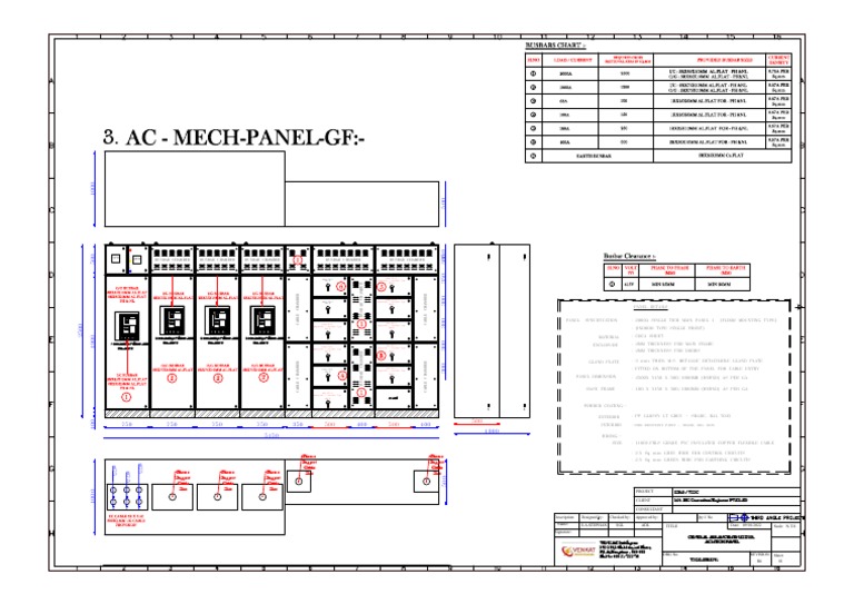 Ac Mech Panel | PDF | Electrical Wiring | Electromagnetism