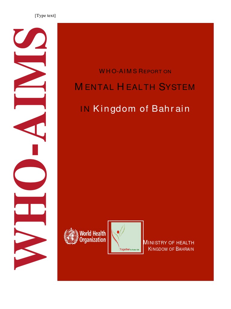 MH Aims Report Bahrain Jan 2011 en | PDF | Psychiatry | Patient