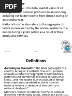 National Income Project Class 12 | PDF | Measures Of National Income ...