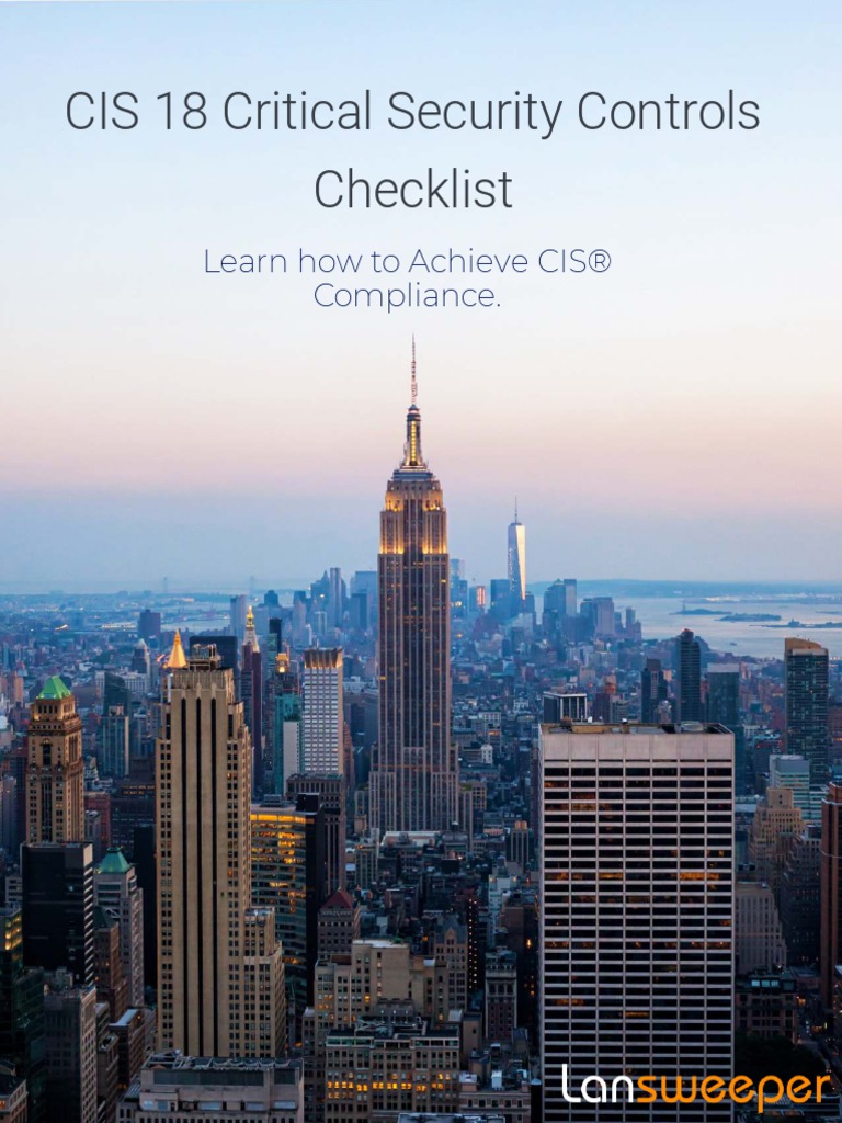 Cis Control Checklist | PDF | Vulnerability (Computing) | Security